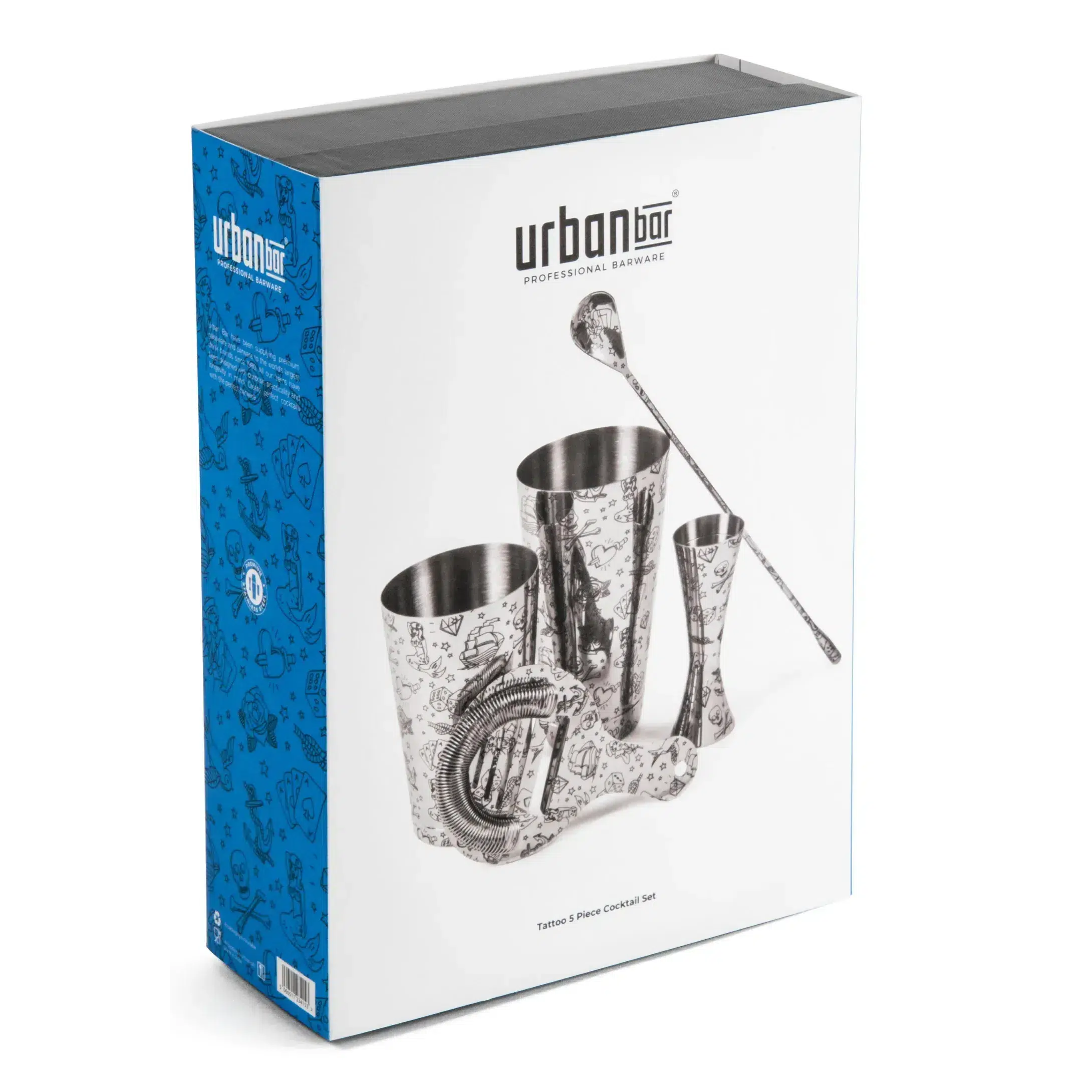 Urban Bar Tattoo 5 Piece Cocktail Set | Love Wine
